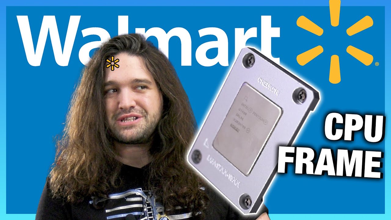 Walmart's $8 CPU Frame vs. $800 i9-12900KS | Cheukchi Frame Review ...