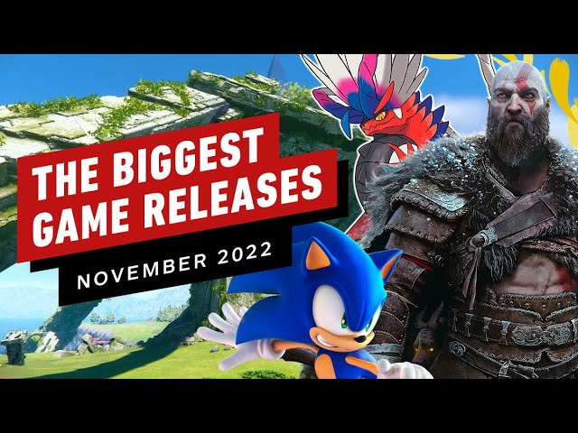 The Biggest Game Releases of November 2022 - Intent-Games