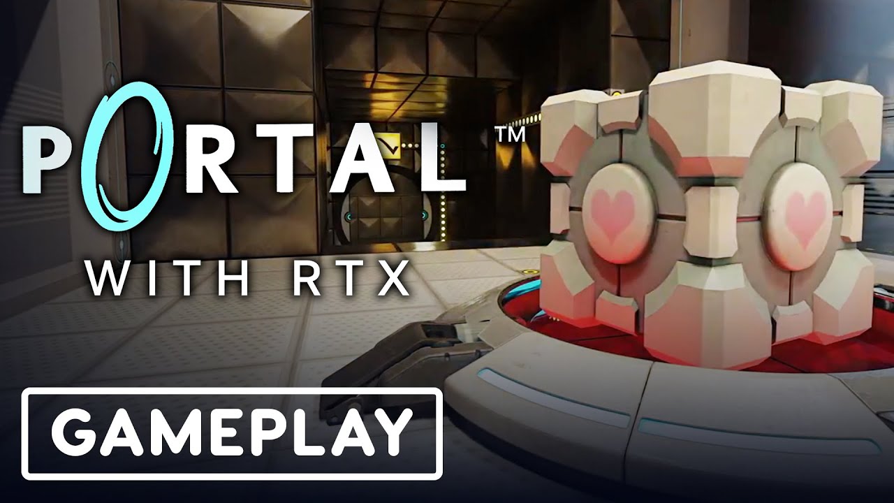 Portal with RTX - Official 4K NVIDIA DLSS 3 Comparison Video - Intent-Games Portal with RTX - Official 4K NVIDIA DLSS 3 Comparison Video - Intent-Games