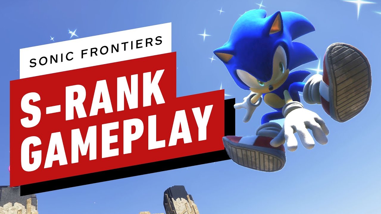 Sonic Frontiers: 5 Minutes of High-Speed S-Rank Cyber Space Gameplay ...